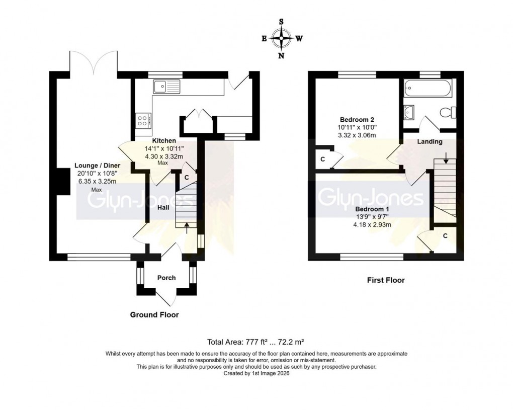 Belloc Road, Wick, Littlehampton, 2 bedroom, House - End Terrace